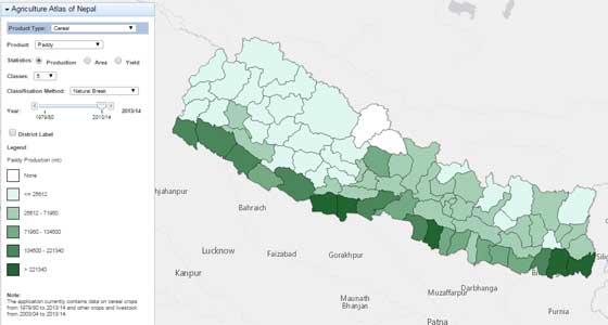 Nepal’s Digital Agriculture Atlas Launched - ICIMOD