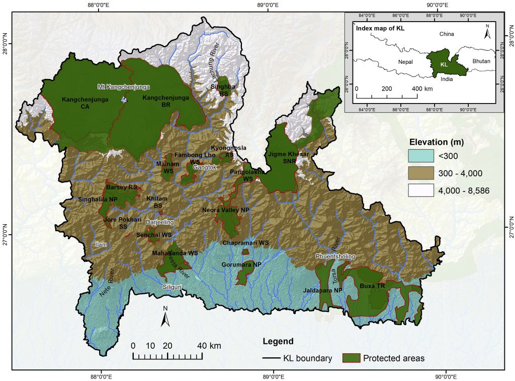 Mapping human‒wildlife conflict hotspots in a transboundary landscape ...