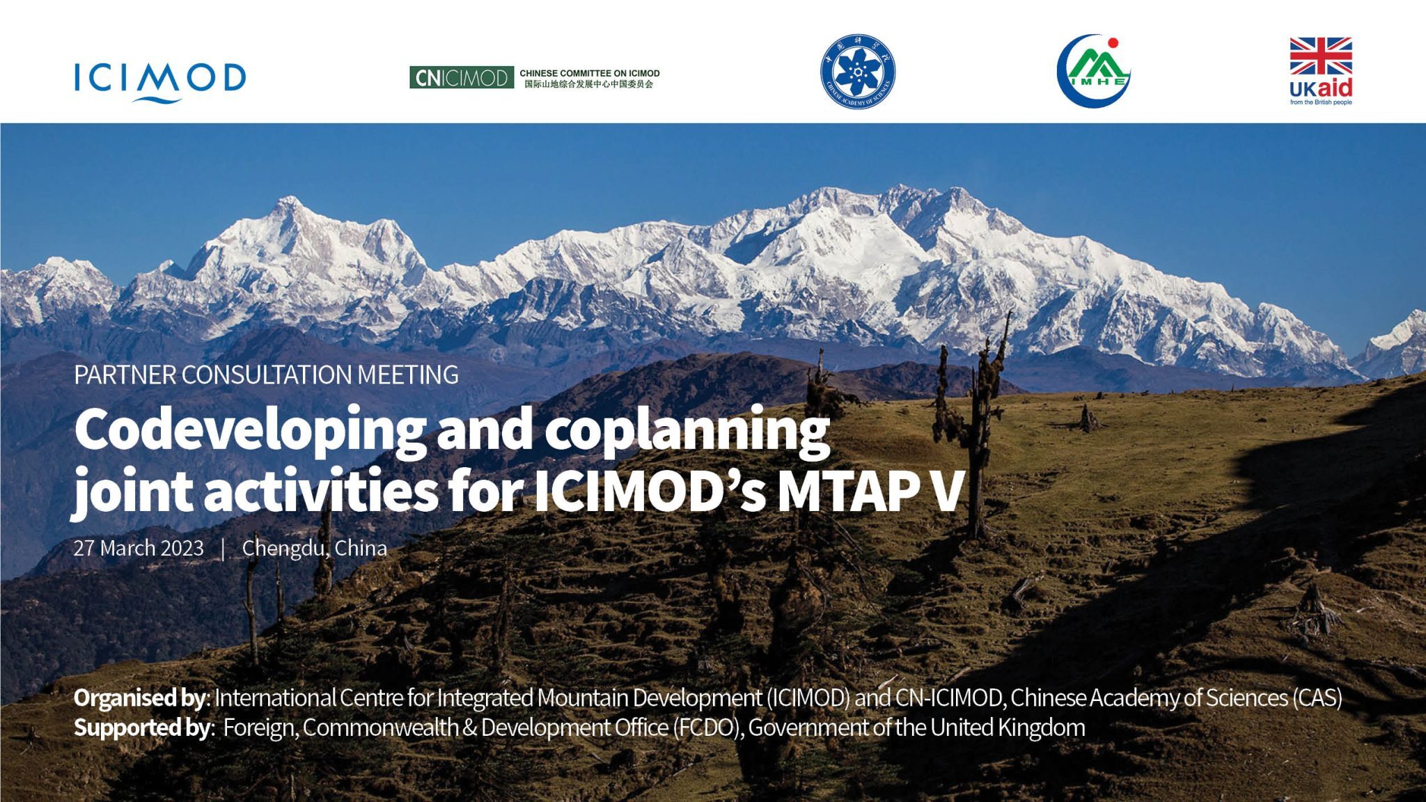 Codeveloping and coplanning joint activities for ICIMOD’s MTAP V - ICIMOD